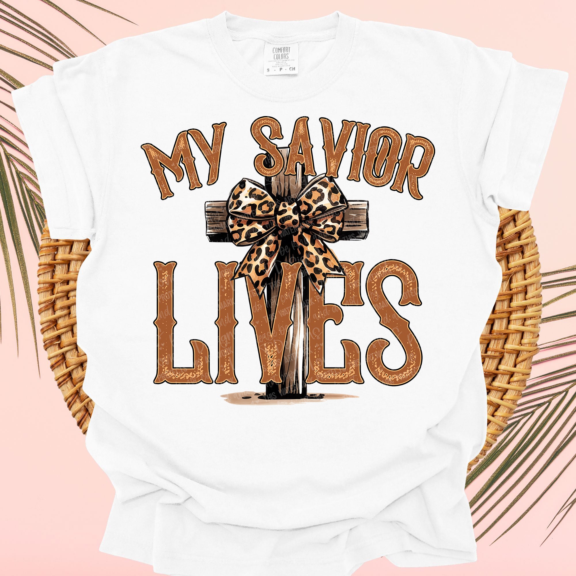 My Savior Lives - Lovie T Designs