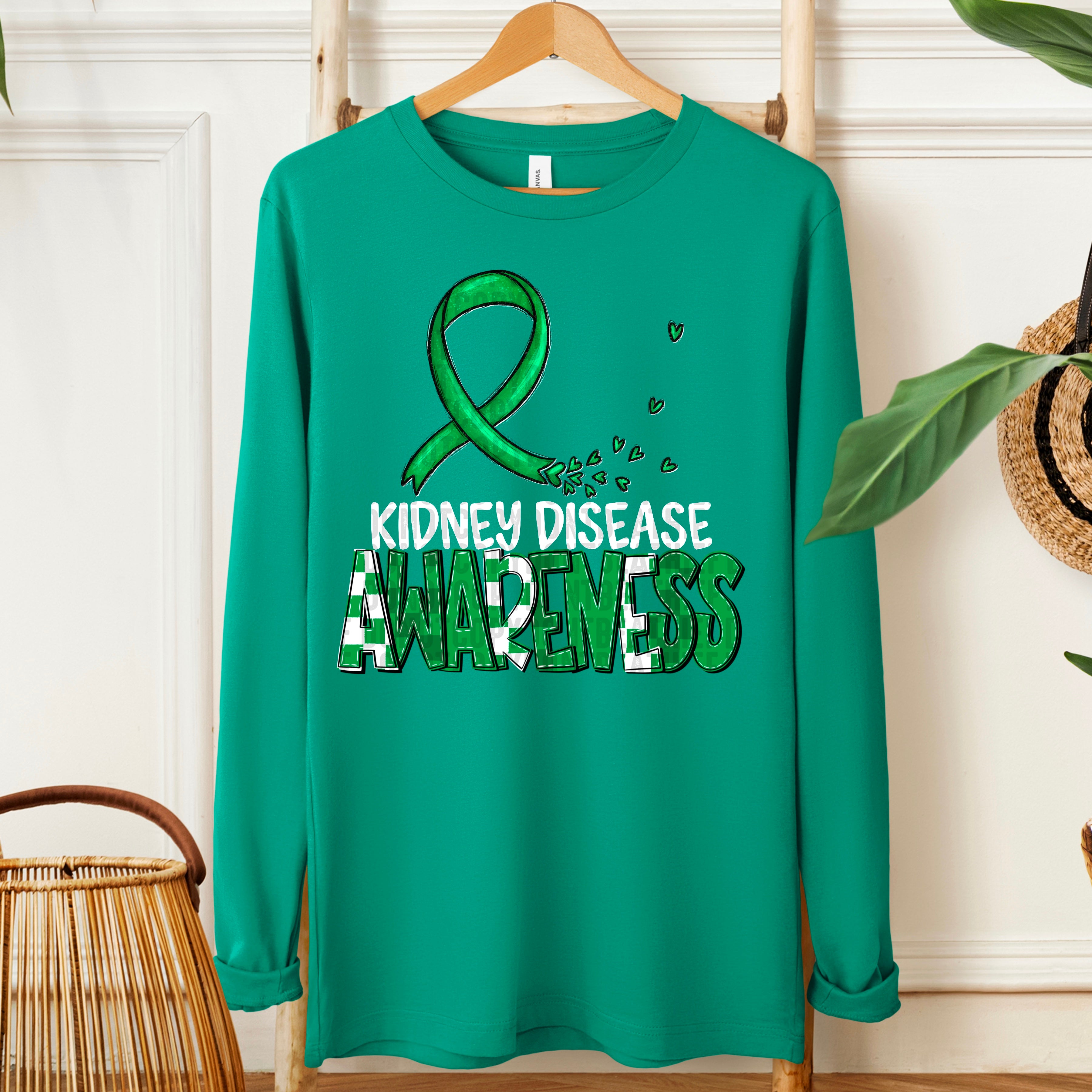 Awareness Kidney Disease White - Lovie T Designs