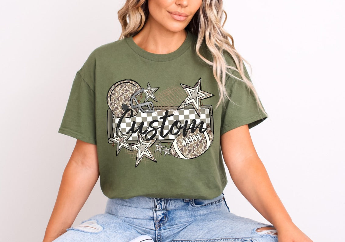 Camo Name Plate - Lovie T Designs