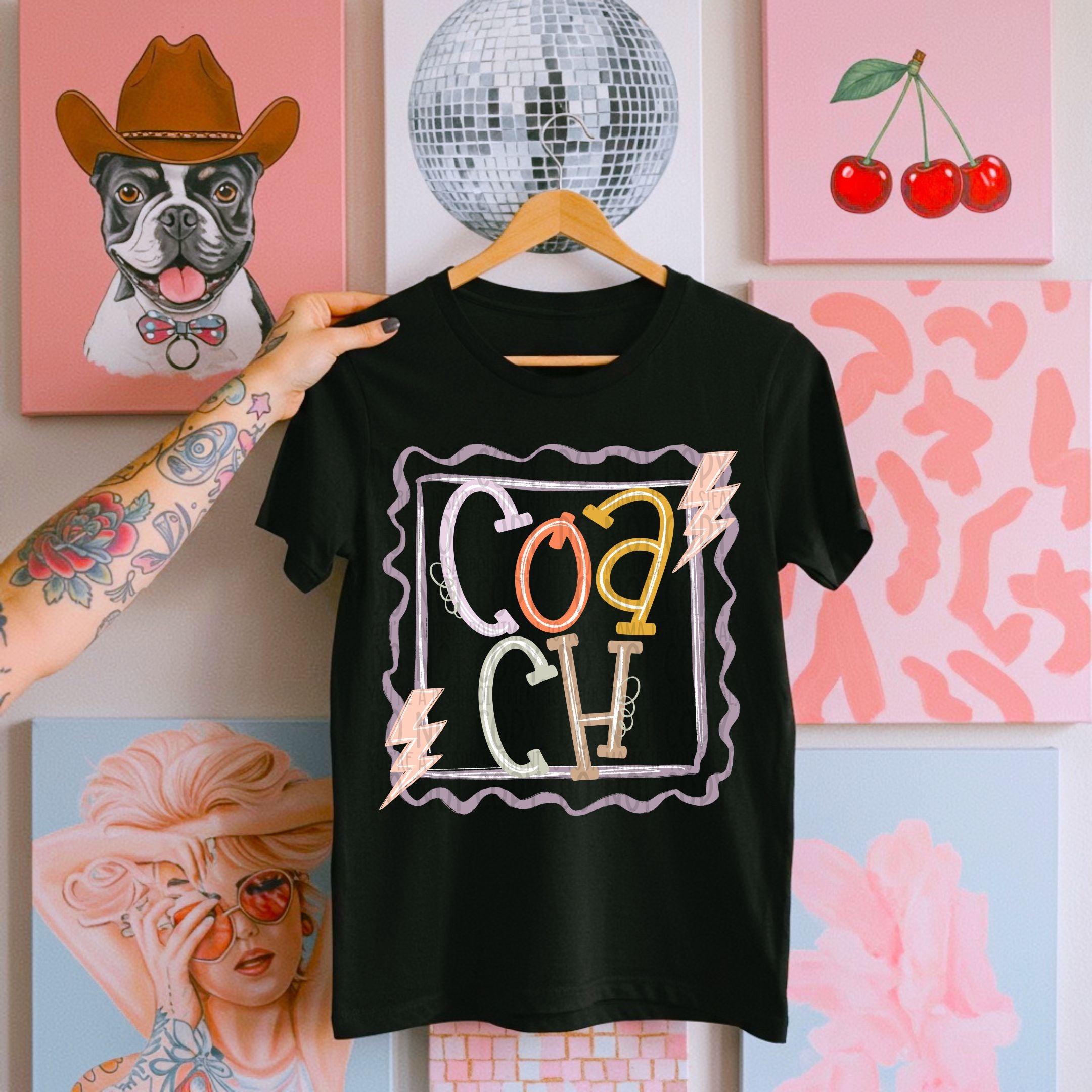 Coach Doodle - Lovie T Designs