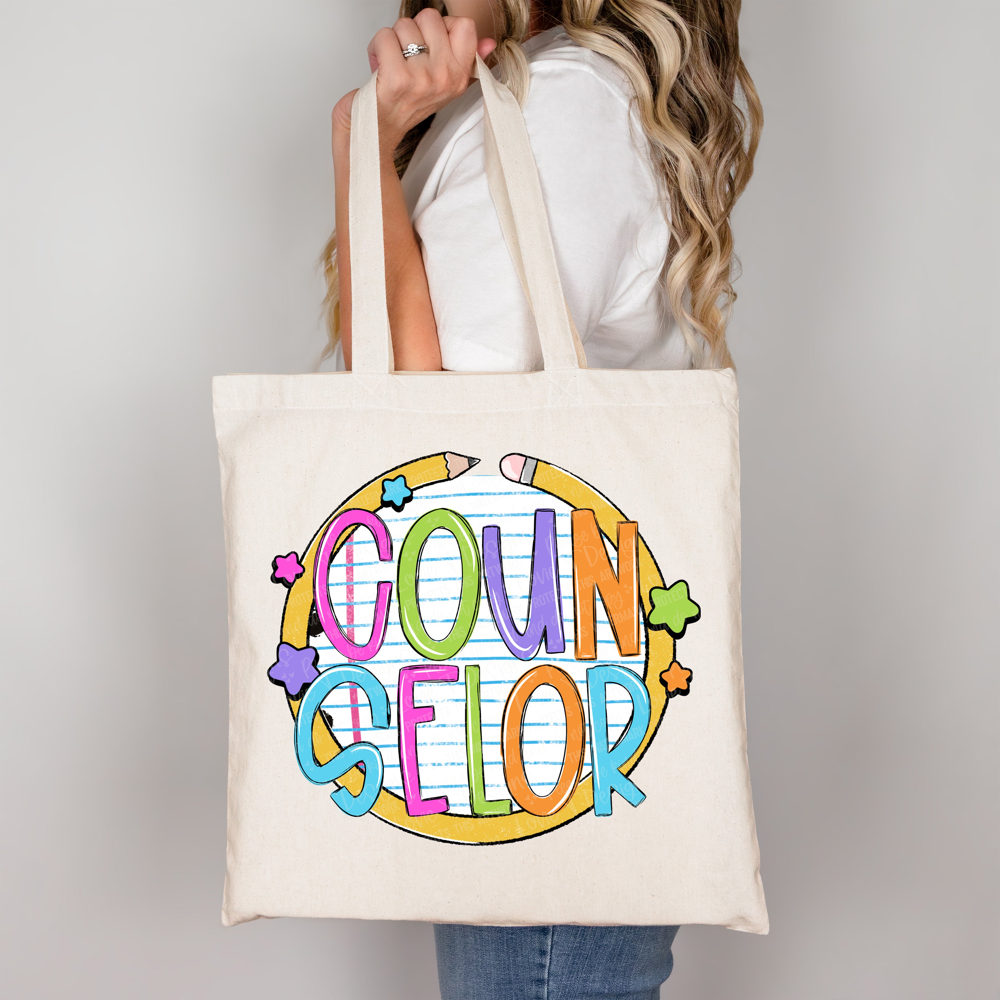 Counselor Paper And Pencil - Lovie T Designs