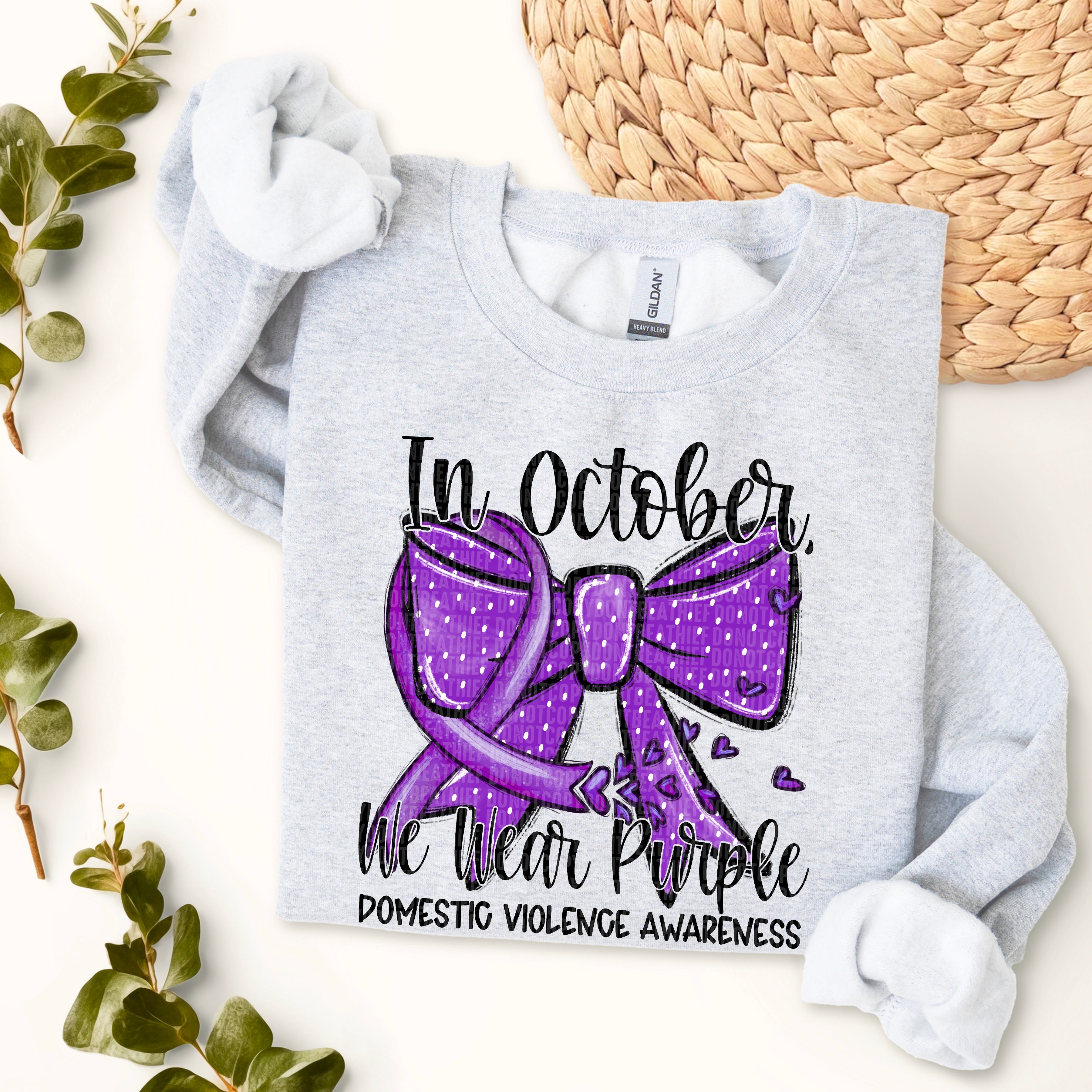 Domestic Violence Awareness - Black - Lovie T Designs