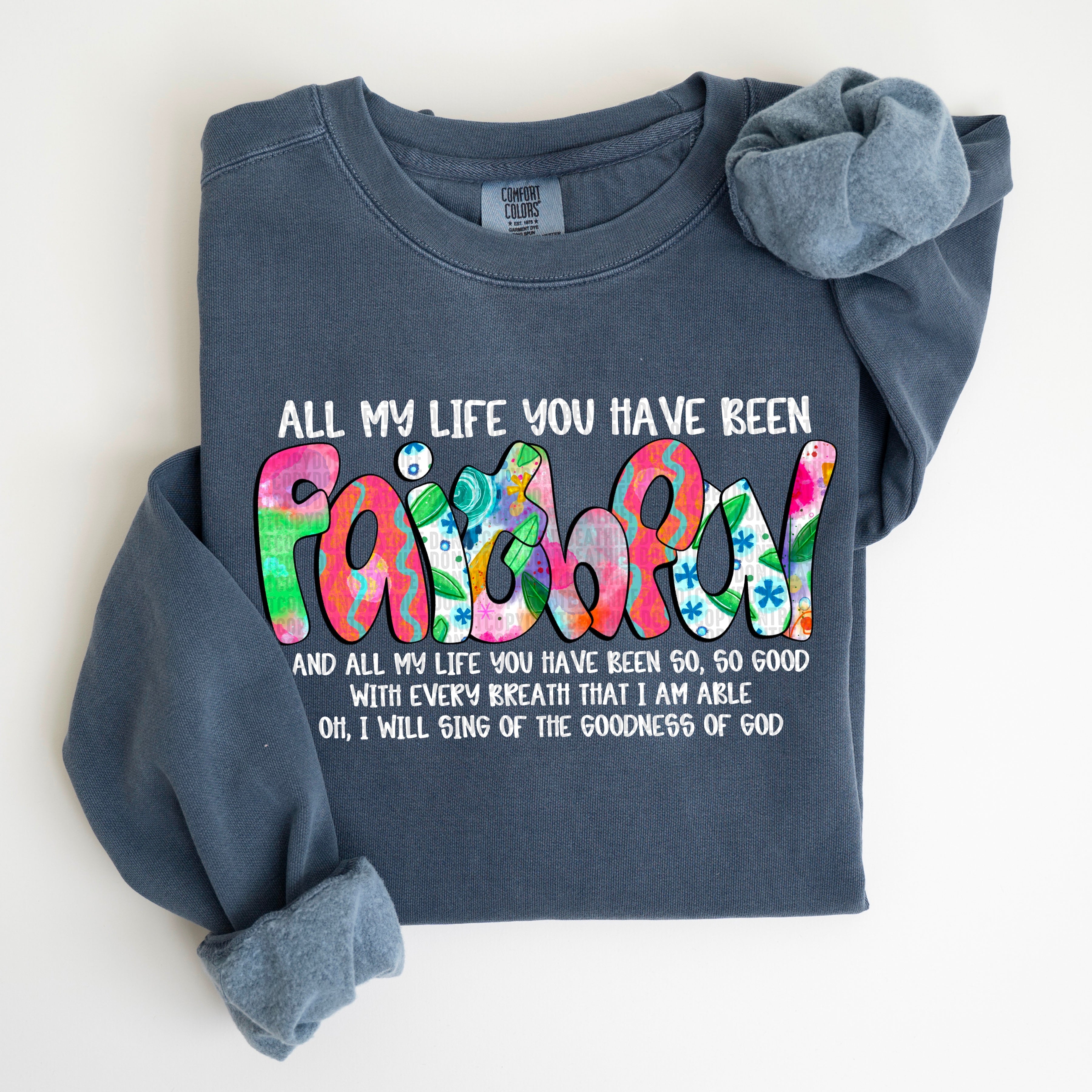 Faithful - White - Lovie T Designs