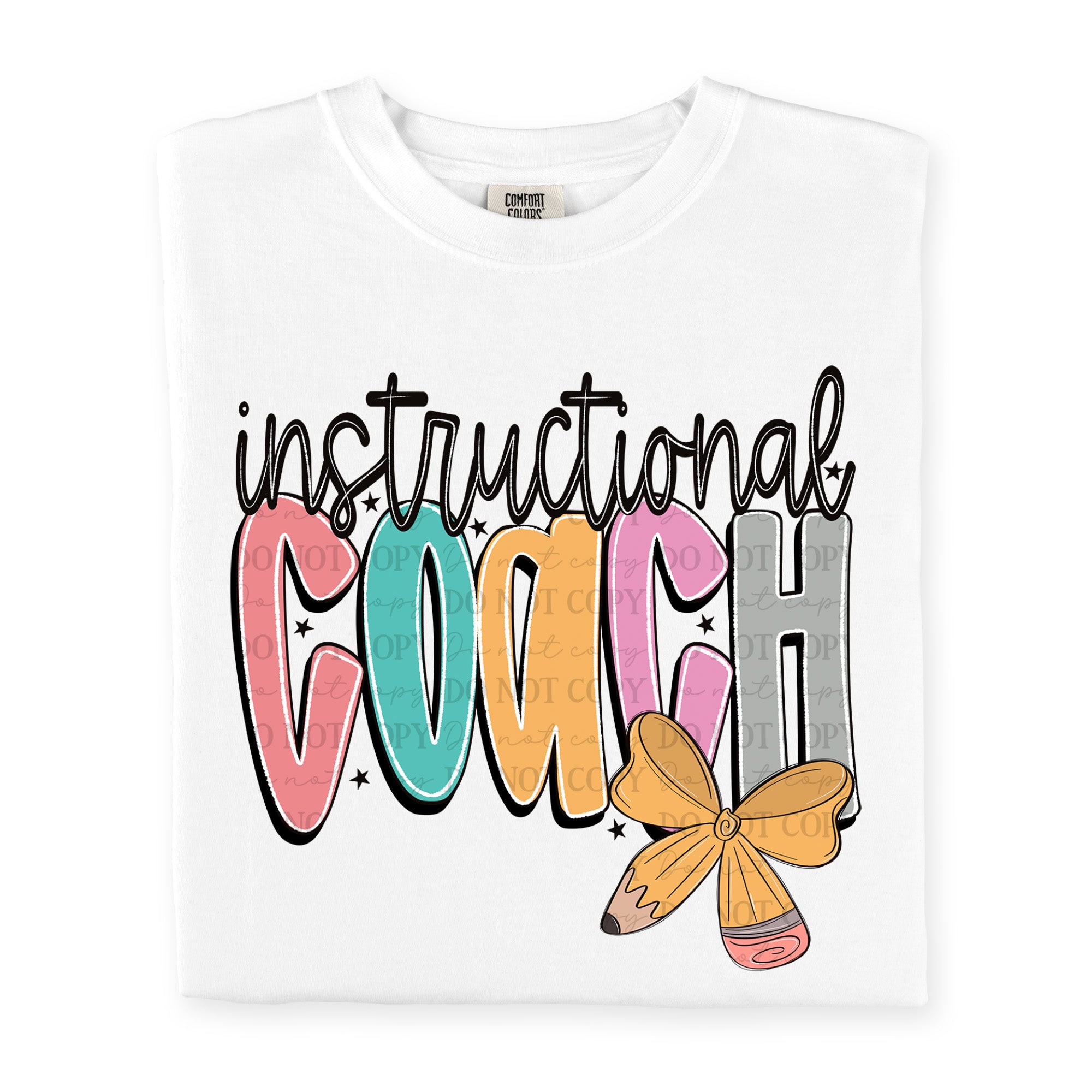 Instructional Coach Doodle Bow - Lovie T Designs