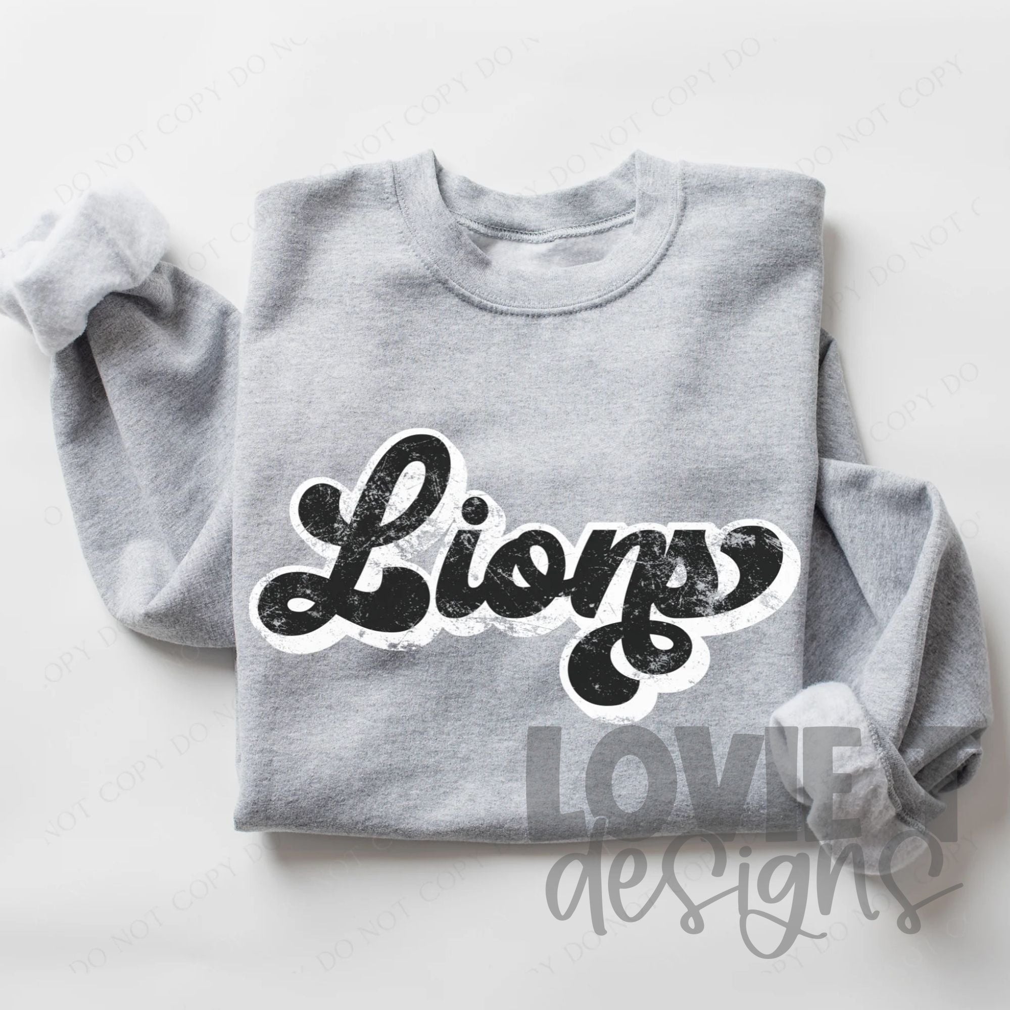 Lions Black Retro Font - Lovie T Designs
