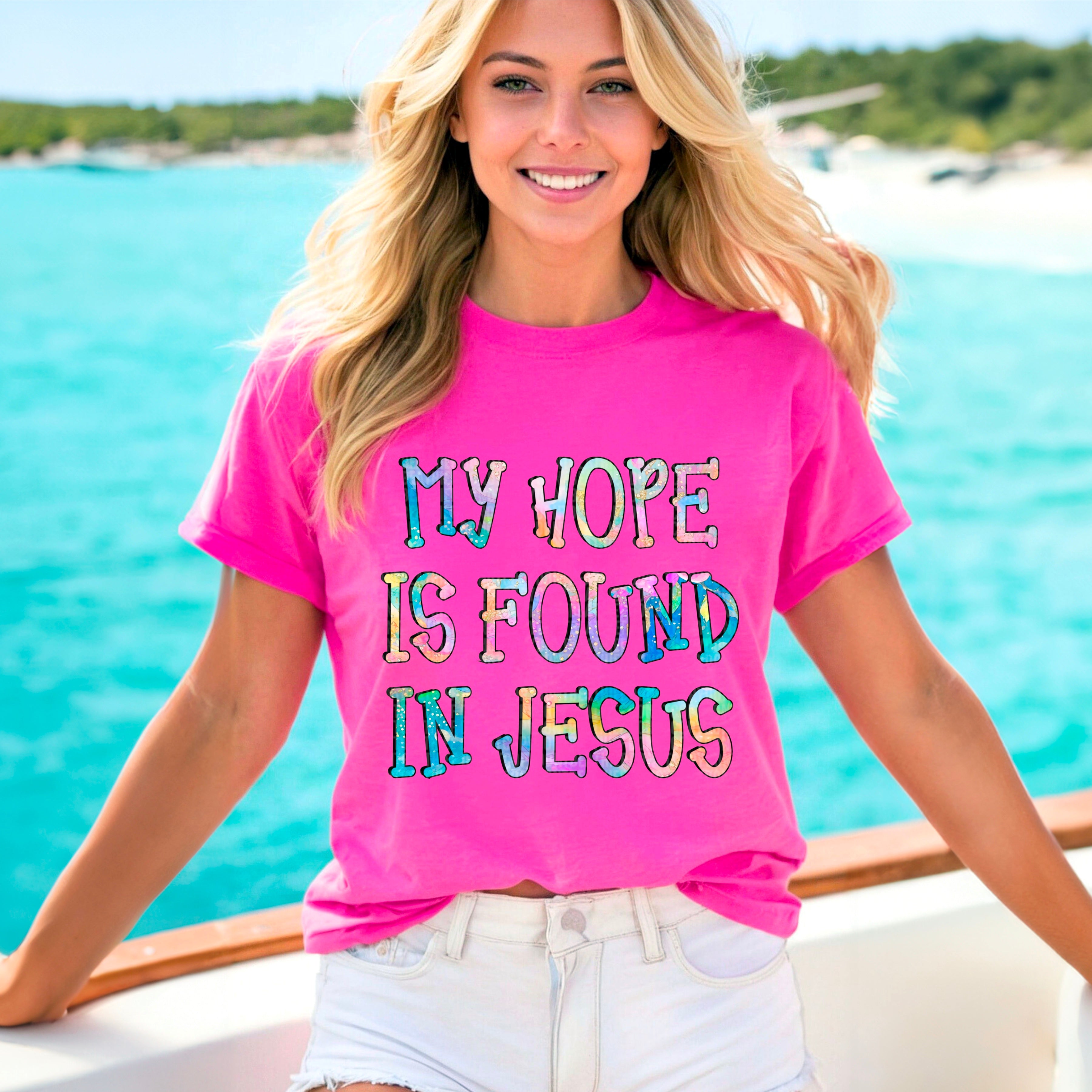My Hope Is Found In Jesus - Lovie T Designs