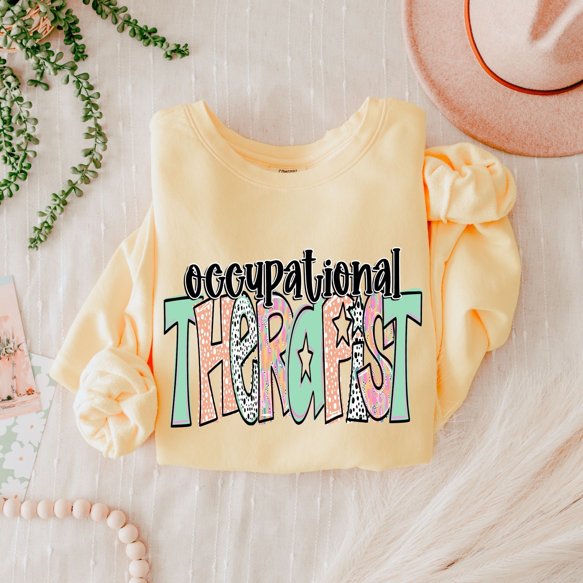 Occupational Therapist Doodle Occupation - Lovie T Designs