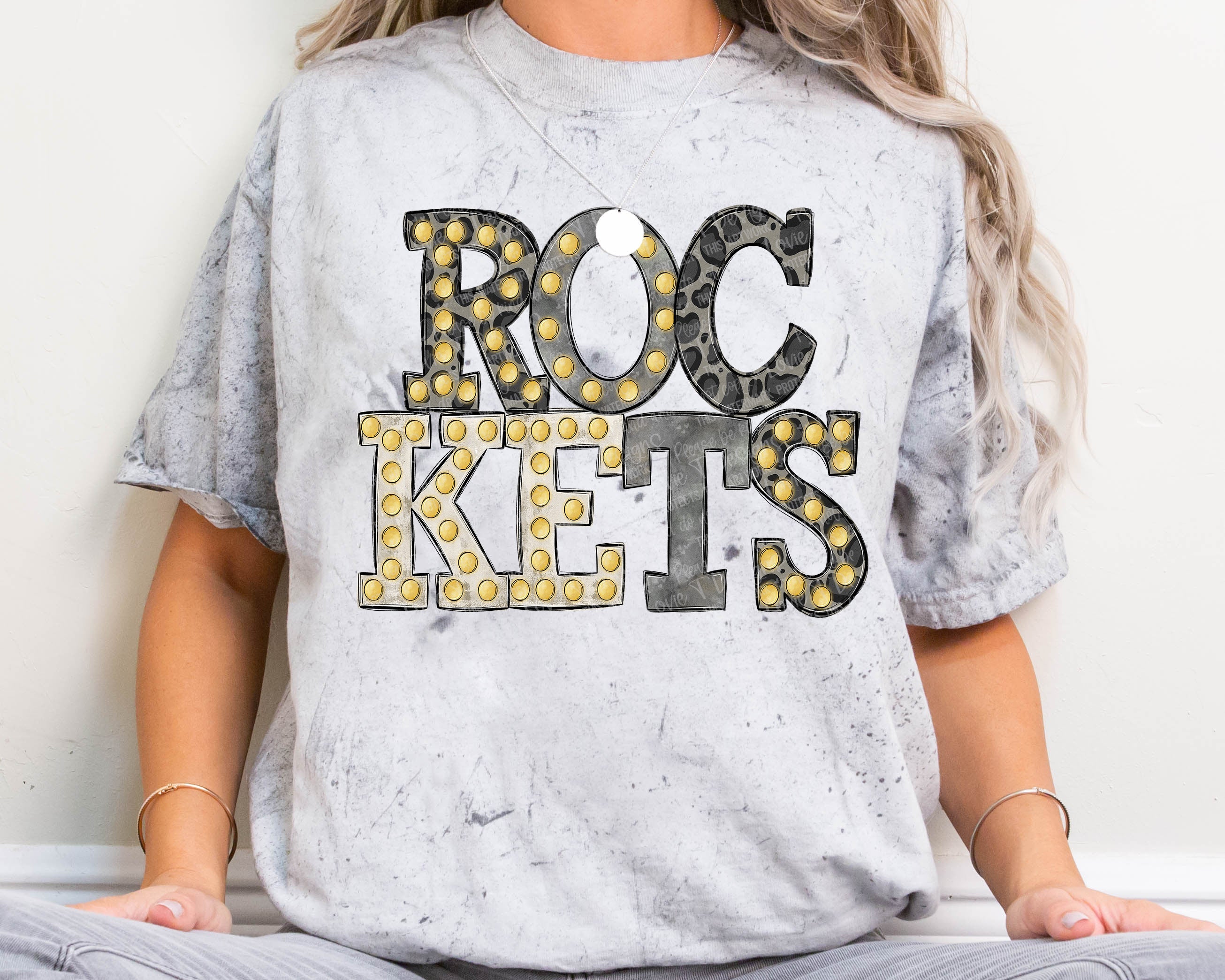 ROCKETS Neutral Marquee - Lovie T Designs