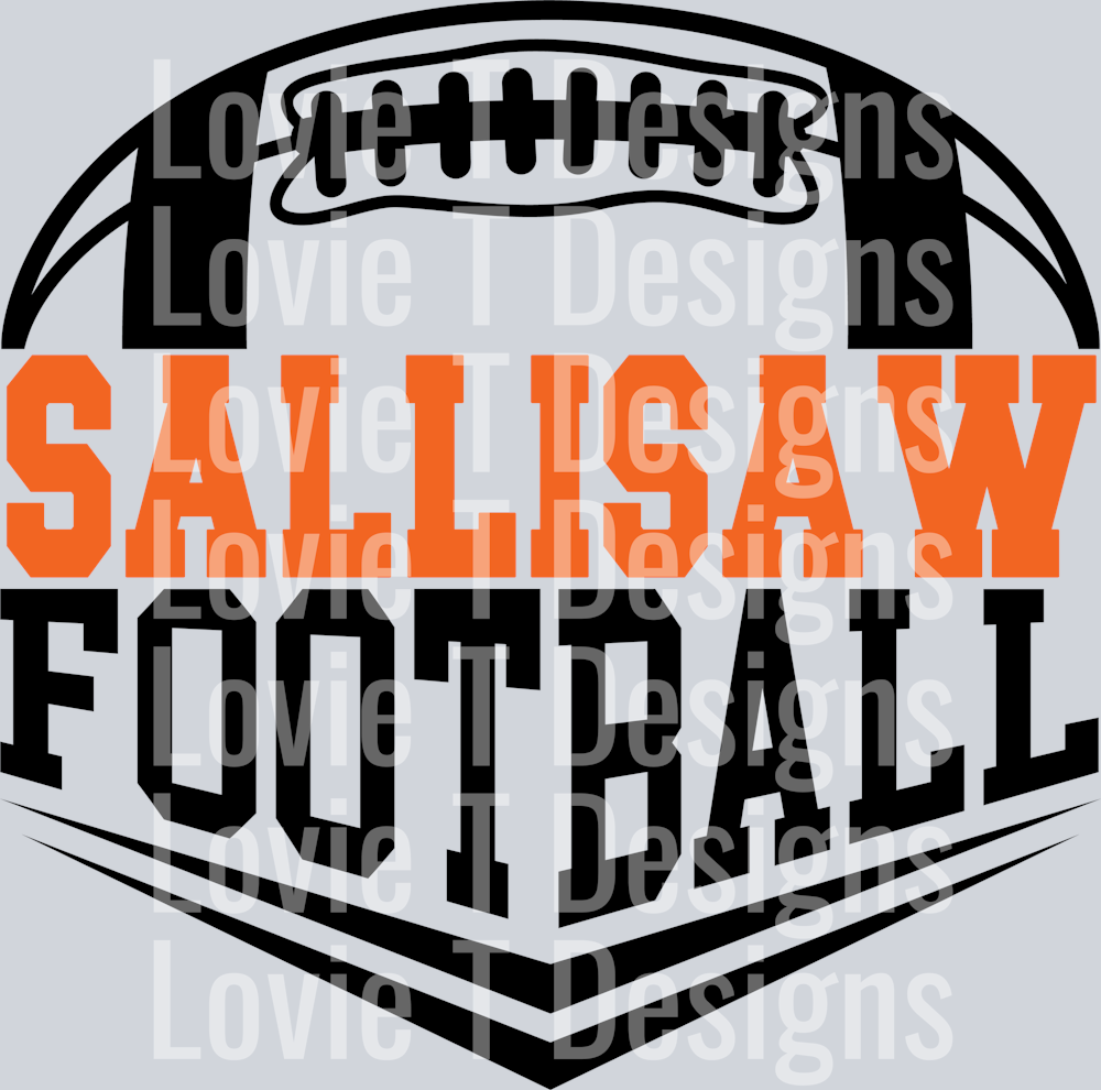 SALLISAW FOOTBALL SPLIT - Lovie T Designs