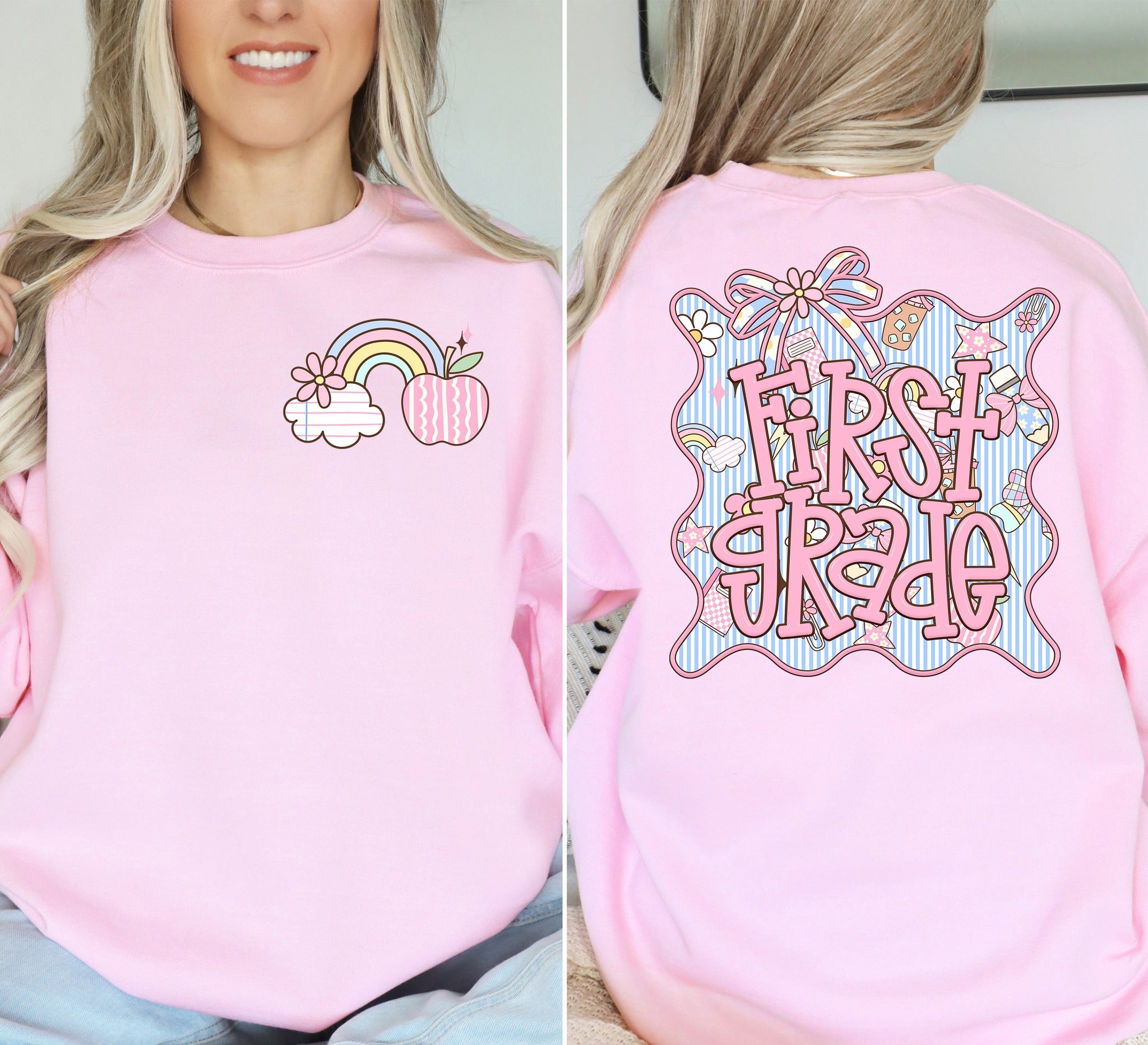 SEERSUCKER GRADE FRAME FIRST GRADE - Lovie T Designs