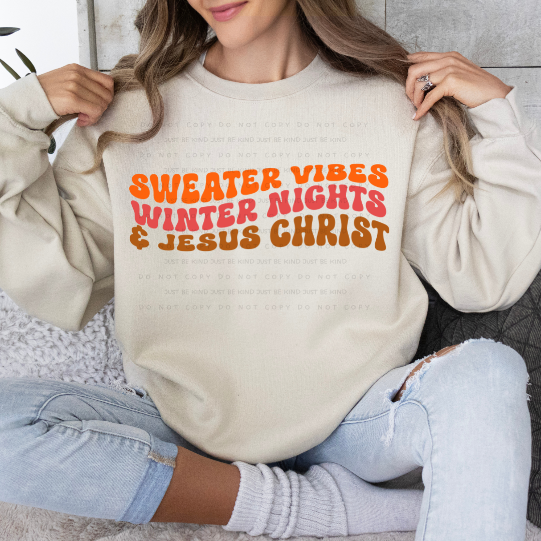 Sweater Vibes & Jesus Christ - Lovie T Designs