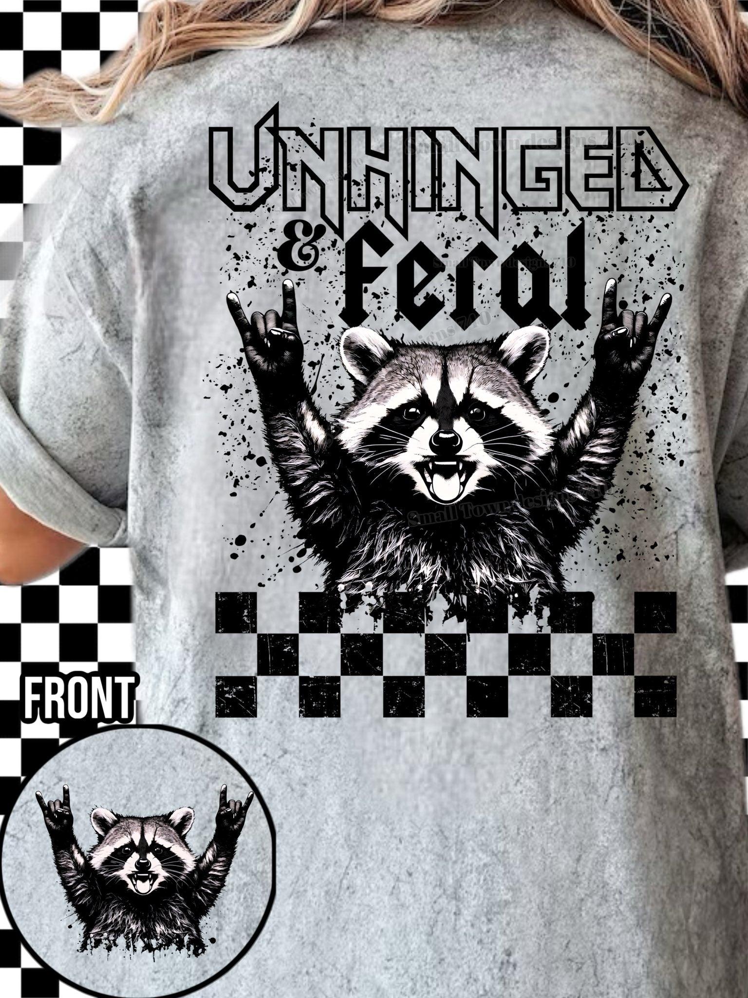 Unhinged Feral Back - Lovie T Designs