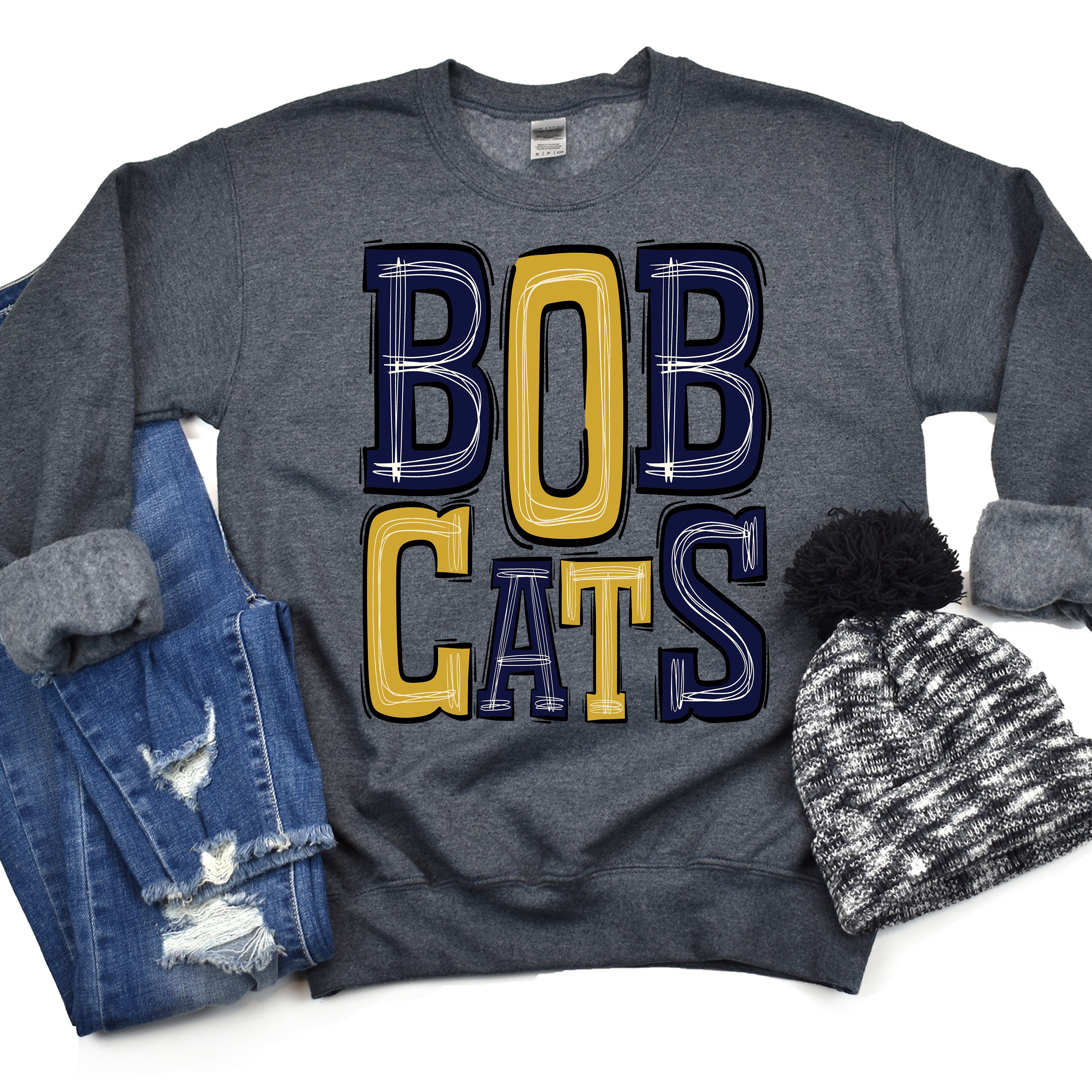 bobcats-navy-gold – Lovie T Designs